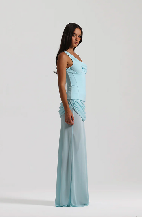 Natalie Rolt Cadence Gown Baby Blue – Celeb Style Hire